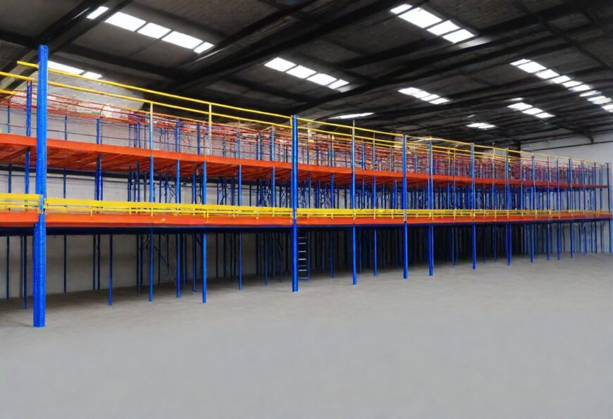 Elevate Your Warehouse Space: Warehouse Mezzanine Floors - Om Engineers